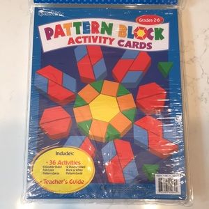 Other | Pattern Block Activity Cards | Poshmark